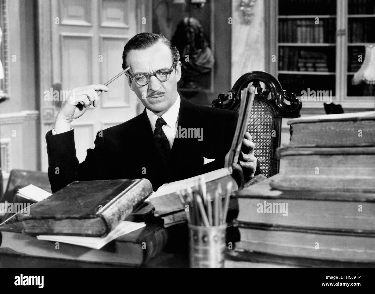 THE SILKEN AFFAIR, David Niven, 1956 Stock Photo - Alamy