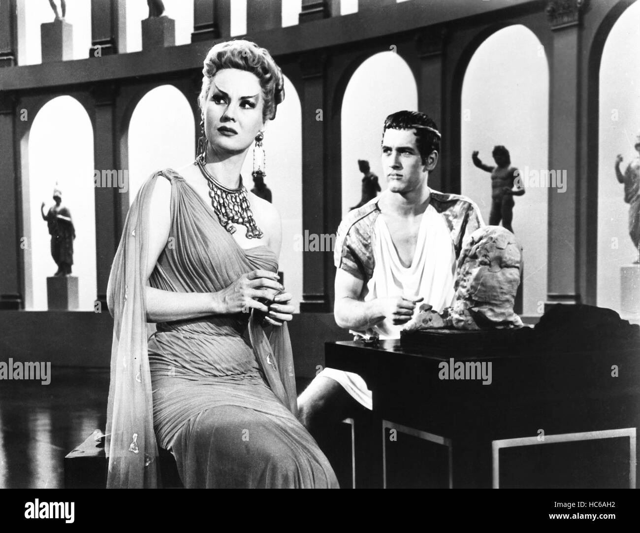 THE SILVER CHALICE, Virginia Mayo, Paul Newman, 1954 Stock Photo - Alamy