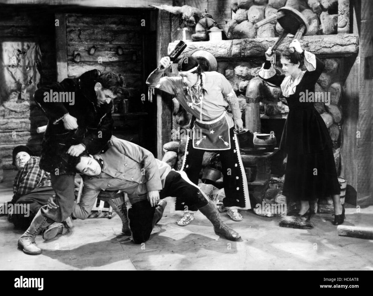 THE SILENT CODE, from left: Ben Corbett, Pat Harmon, Kane Richmond, Clarence Davis, Blanche ...