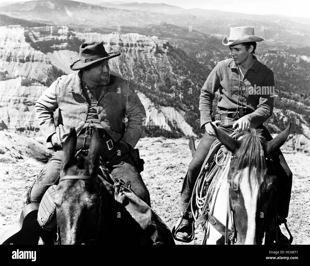 SIERRA, from left, Burl Ives, Audie Murphy, 1950 Stock Photo - Alamy