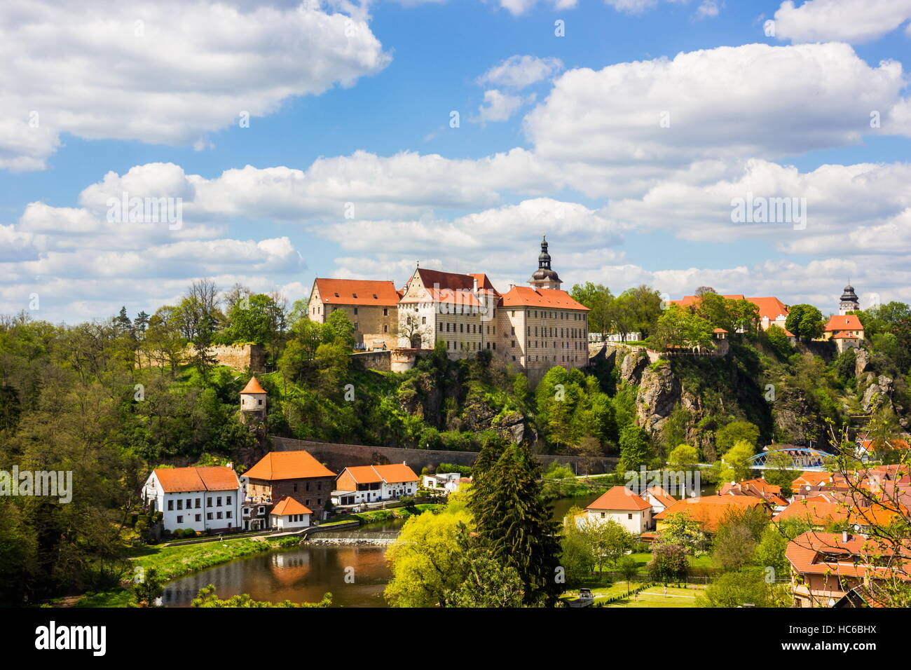 Castle Bechyne. Czech republic Stock Photo - Alamy
