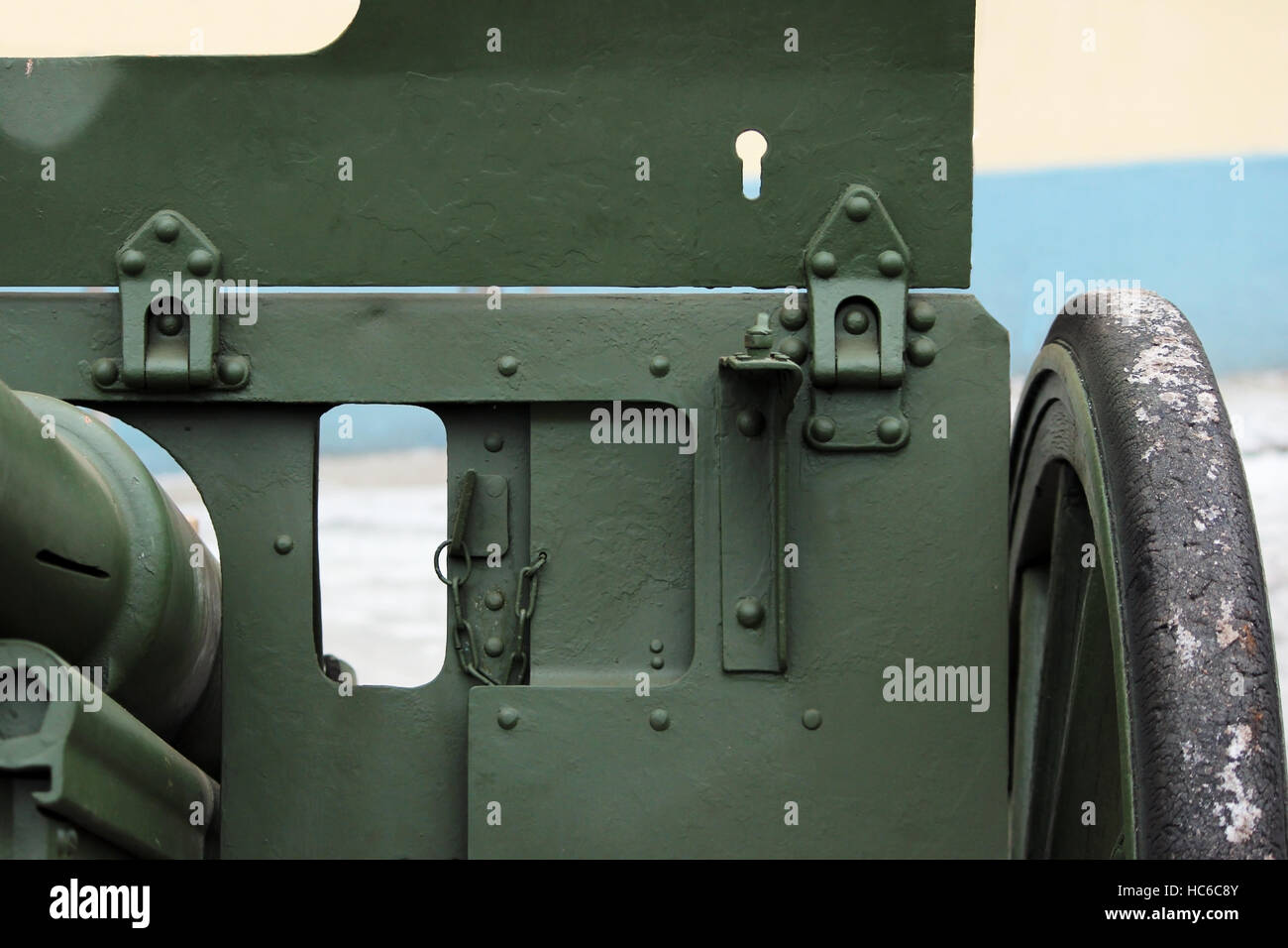 window for viewing in a protective shield on Russia's historical ...