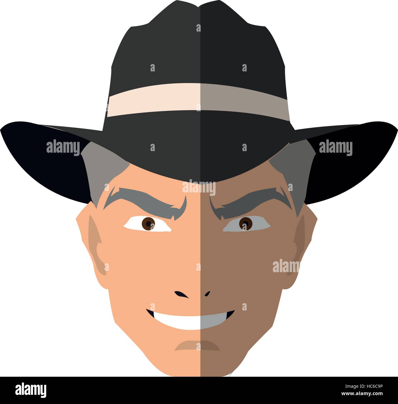 Isolated cowboy cartoon design Stock Vector Image & Art - Alamy