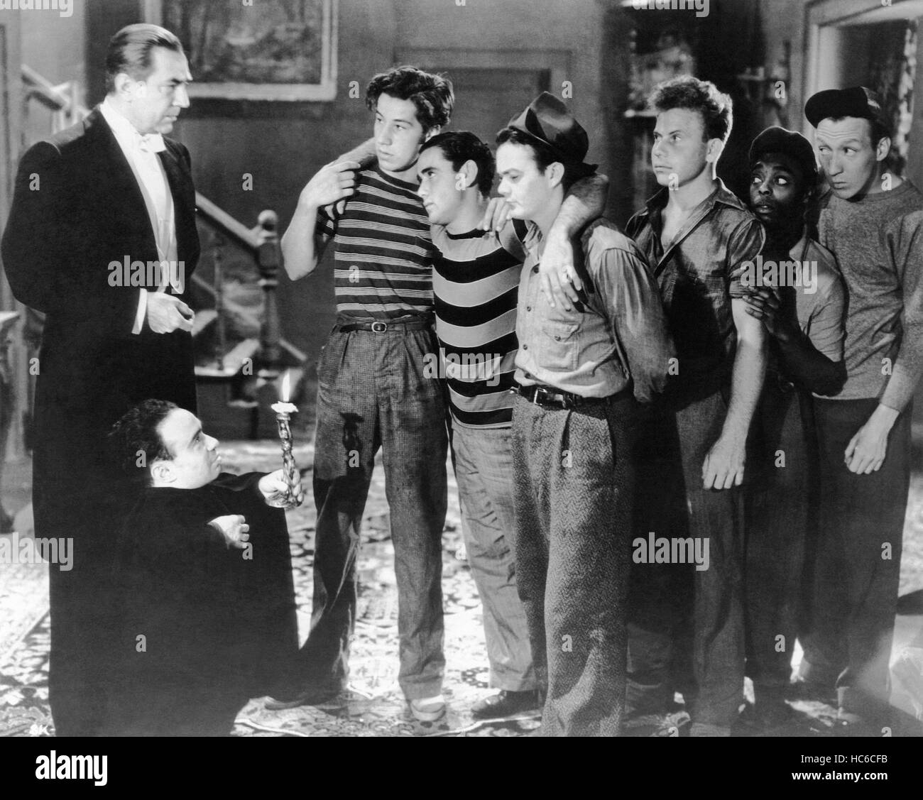 SPOOKS RUN WILD, from left, Bela Lugosi, Angelo Rossitto, Boby Jordan ...