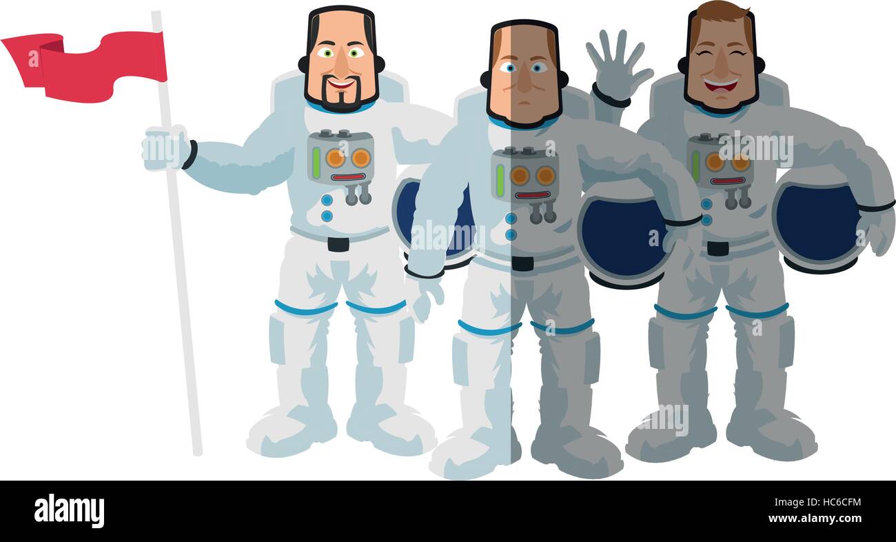 Isolated astronaut cartoon design Stock Vector Image & Art - Alamy
