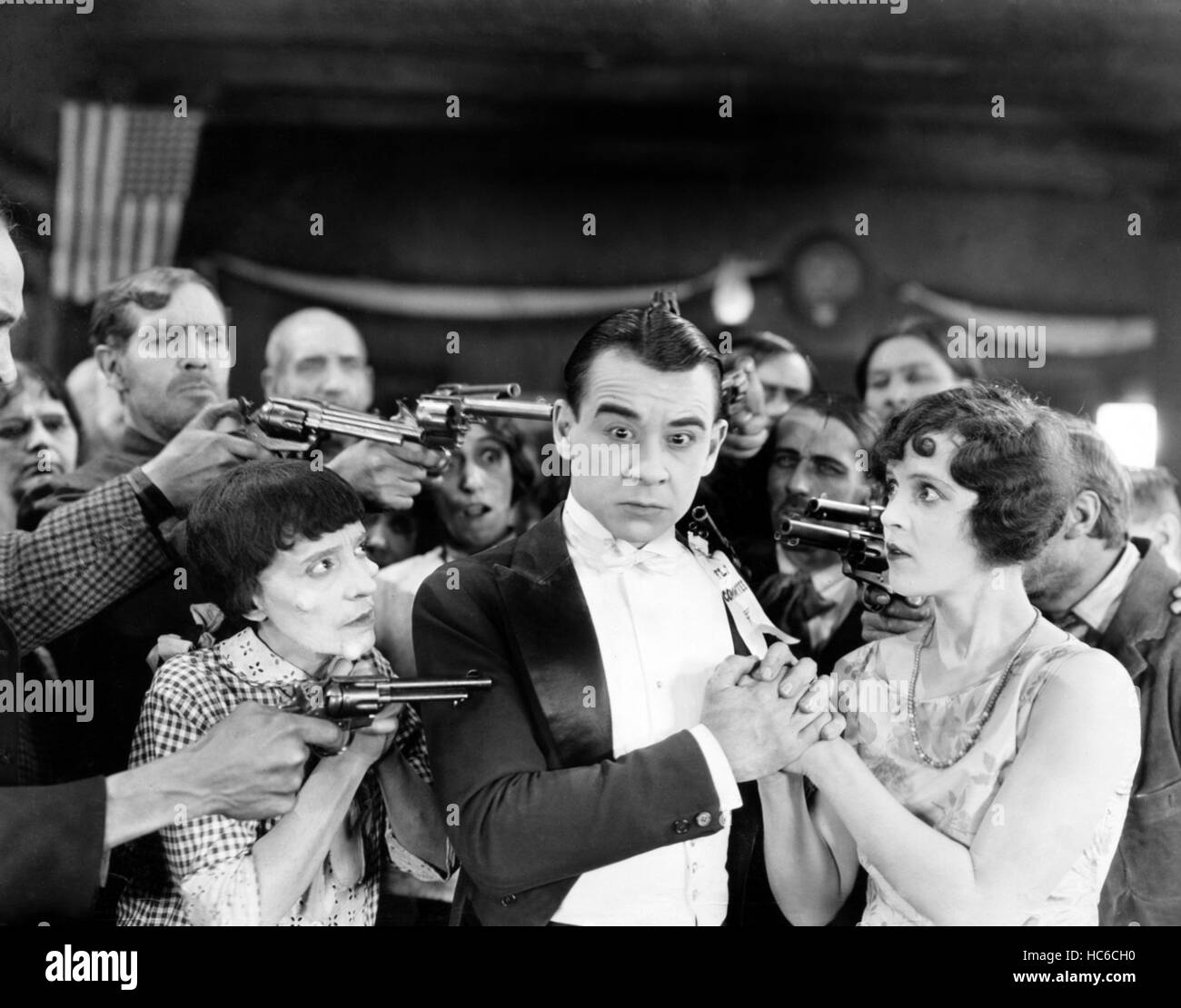 THE SPEED SPOOK, center: Johnny Hines, right: Faire Binney, 1924 Stock ...
