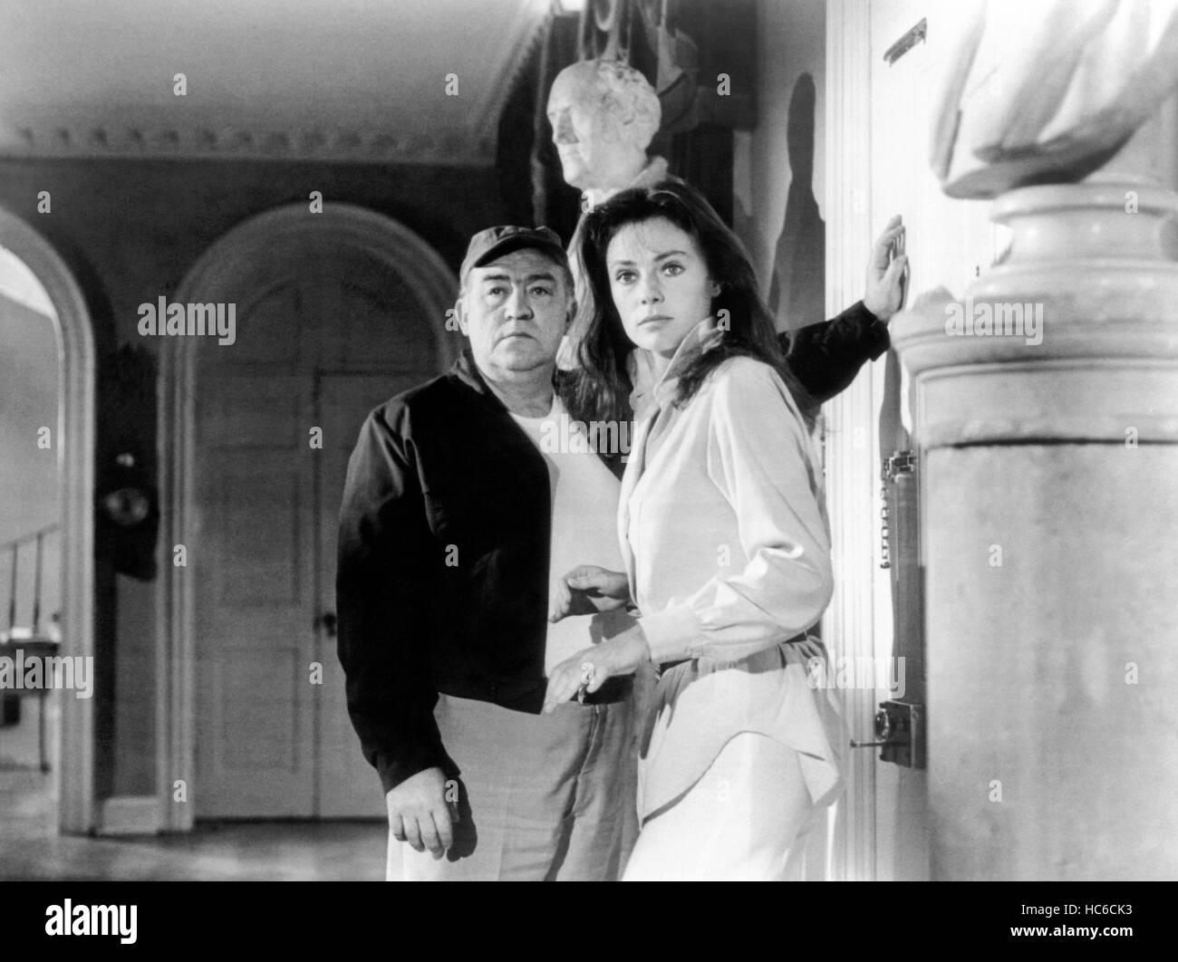 THE SPIRAL STAIRCASE, from left, Ronald Radd, Jacqueline Bisset, 1975 ...