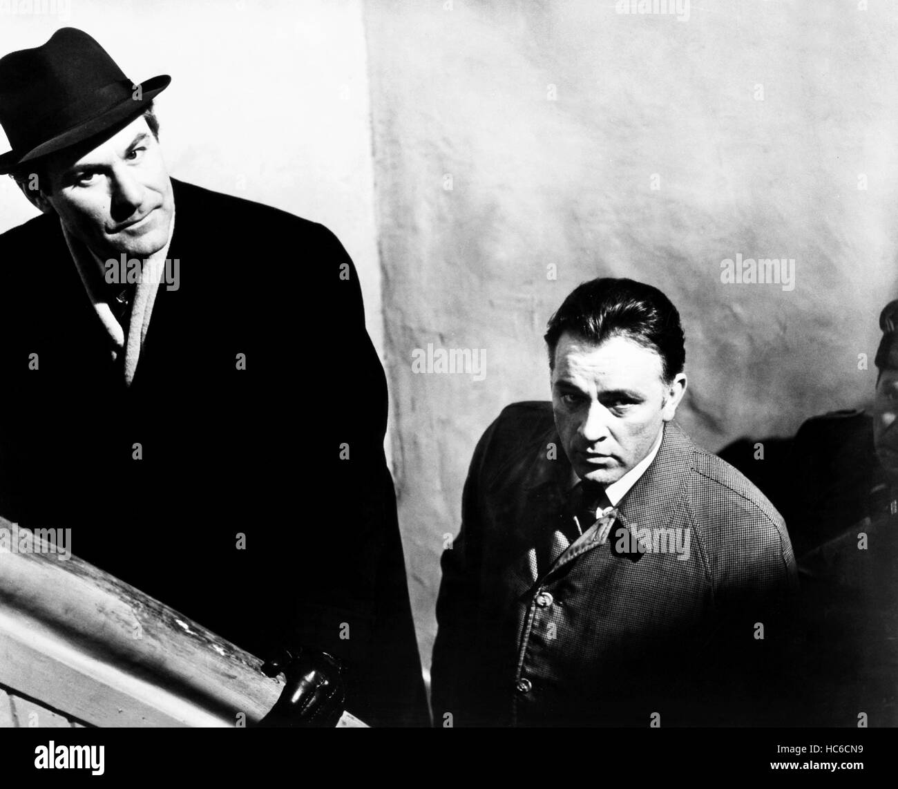 THE SPY WHO CAME IN FROM THE COLD, from left, Sam Wanamaker, Richard Burton, 1965 Stock Photo ...