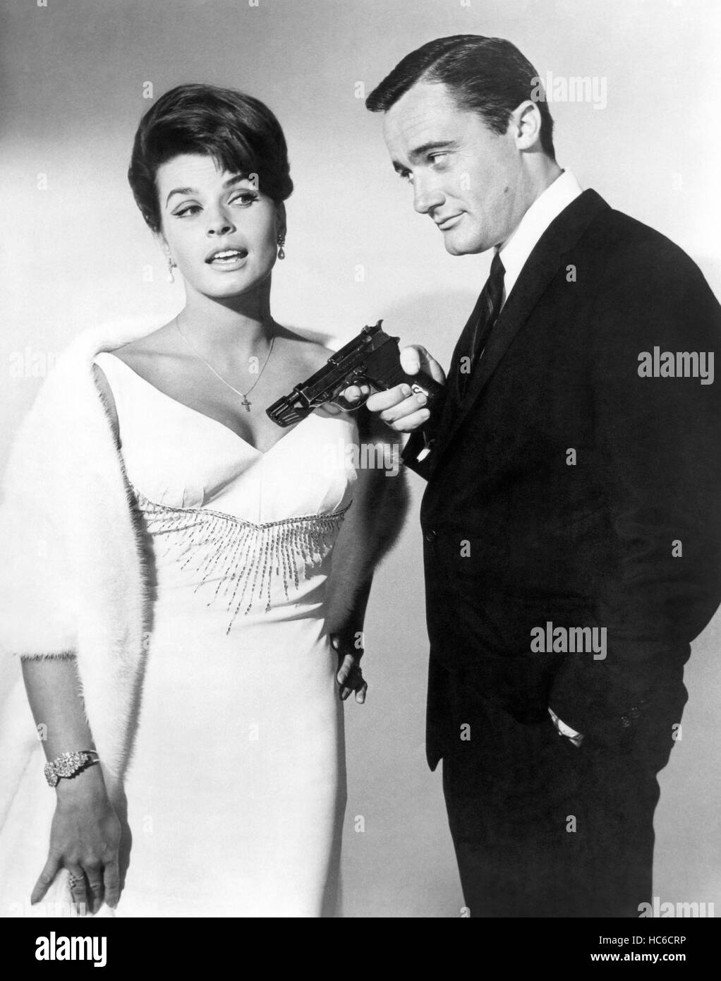 THE SPY WITH MY FACE, from left: Senta Berger, Robert Vaughn, 1965 ...