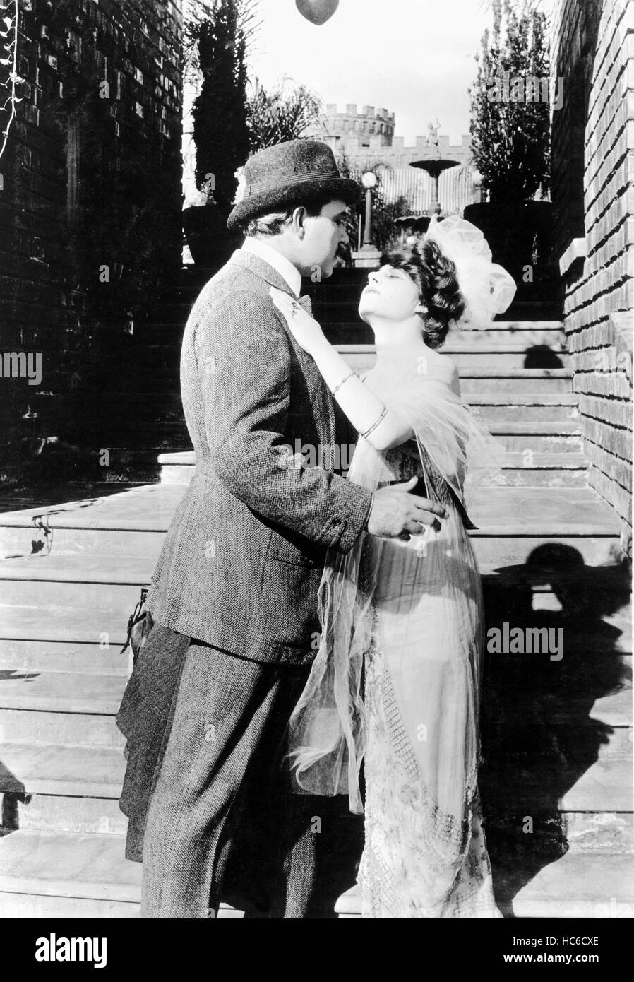 THE SQUAW MAN, Dustin Farnum, Winifred Kingston, 1914 Stock Photo - Alamy