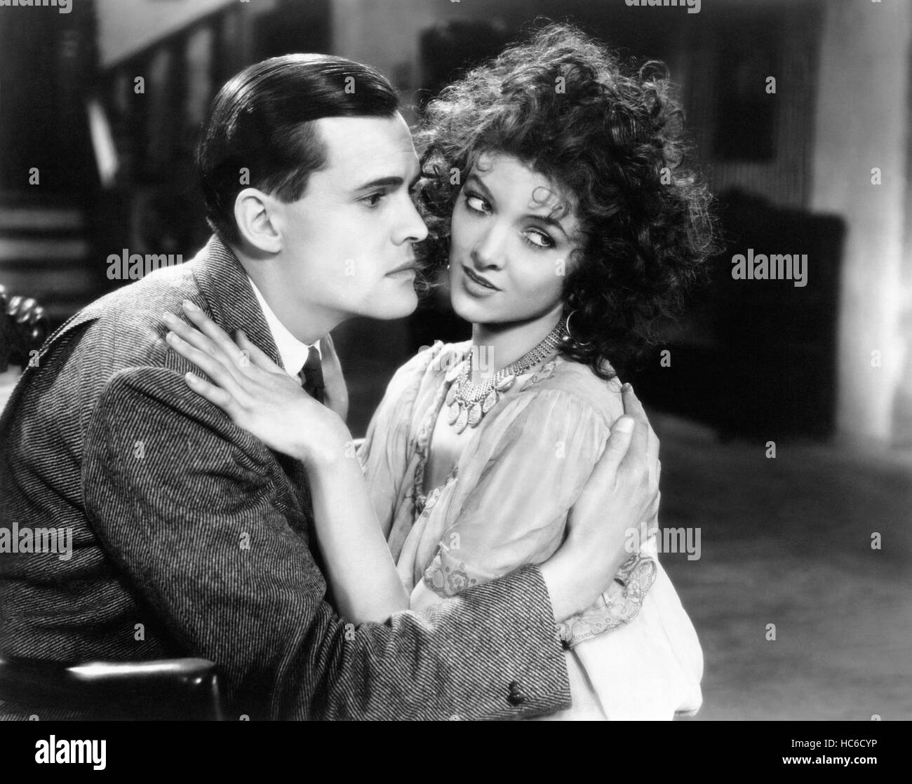 THE SQUALL, from left, Carroll Nye, Myrna Loy, 1929 Stock Photo - Alamy