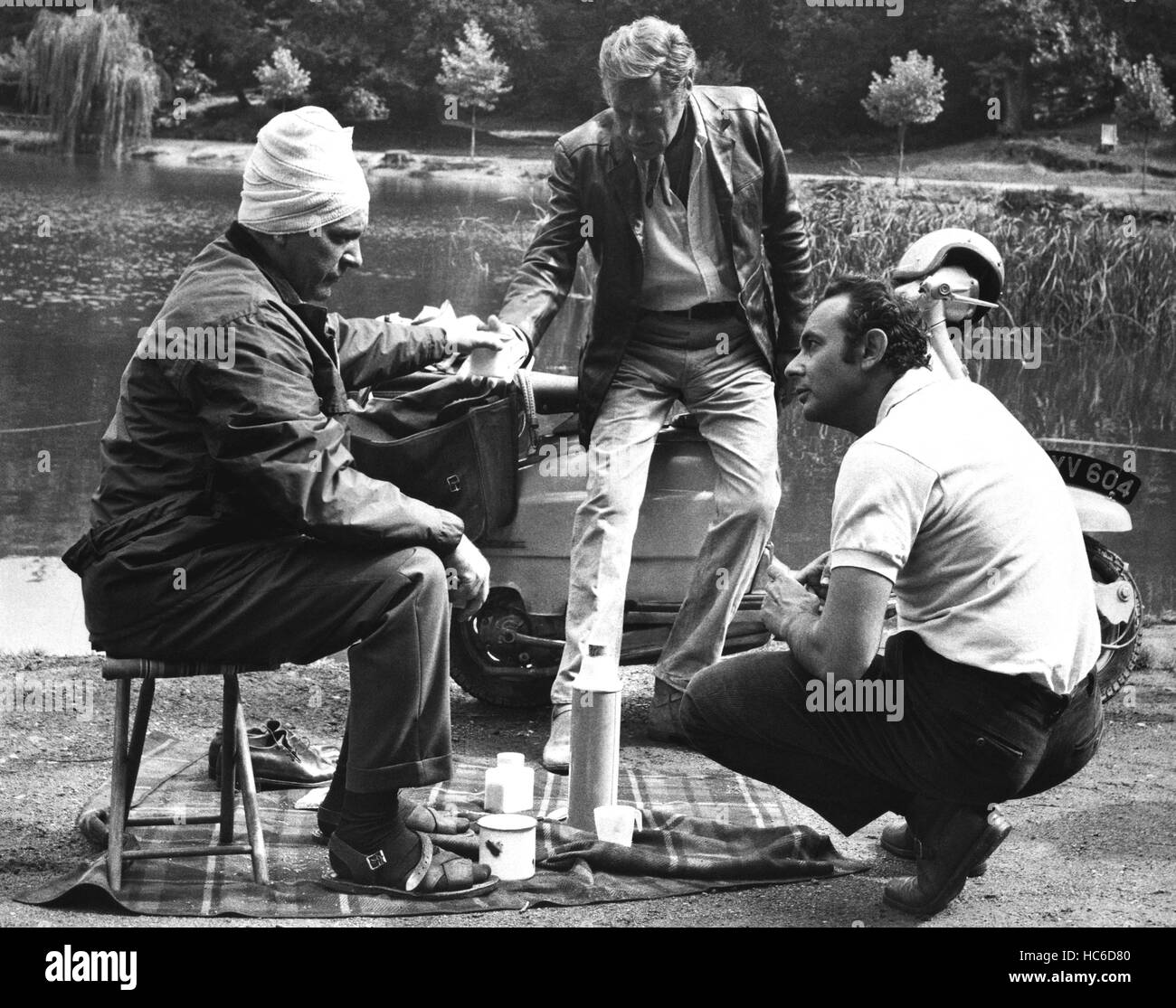 STAIRCASE, Richard Burton, Rex Harrison, director Stanley Donen, on ...