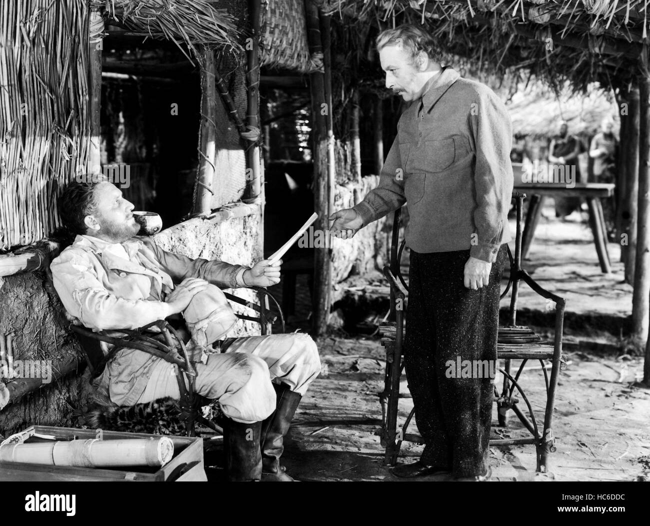 STANLEY AND LIVINGSTONE, from left: Spencer Tracy, Cedric Hardwicke ...