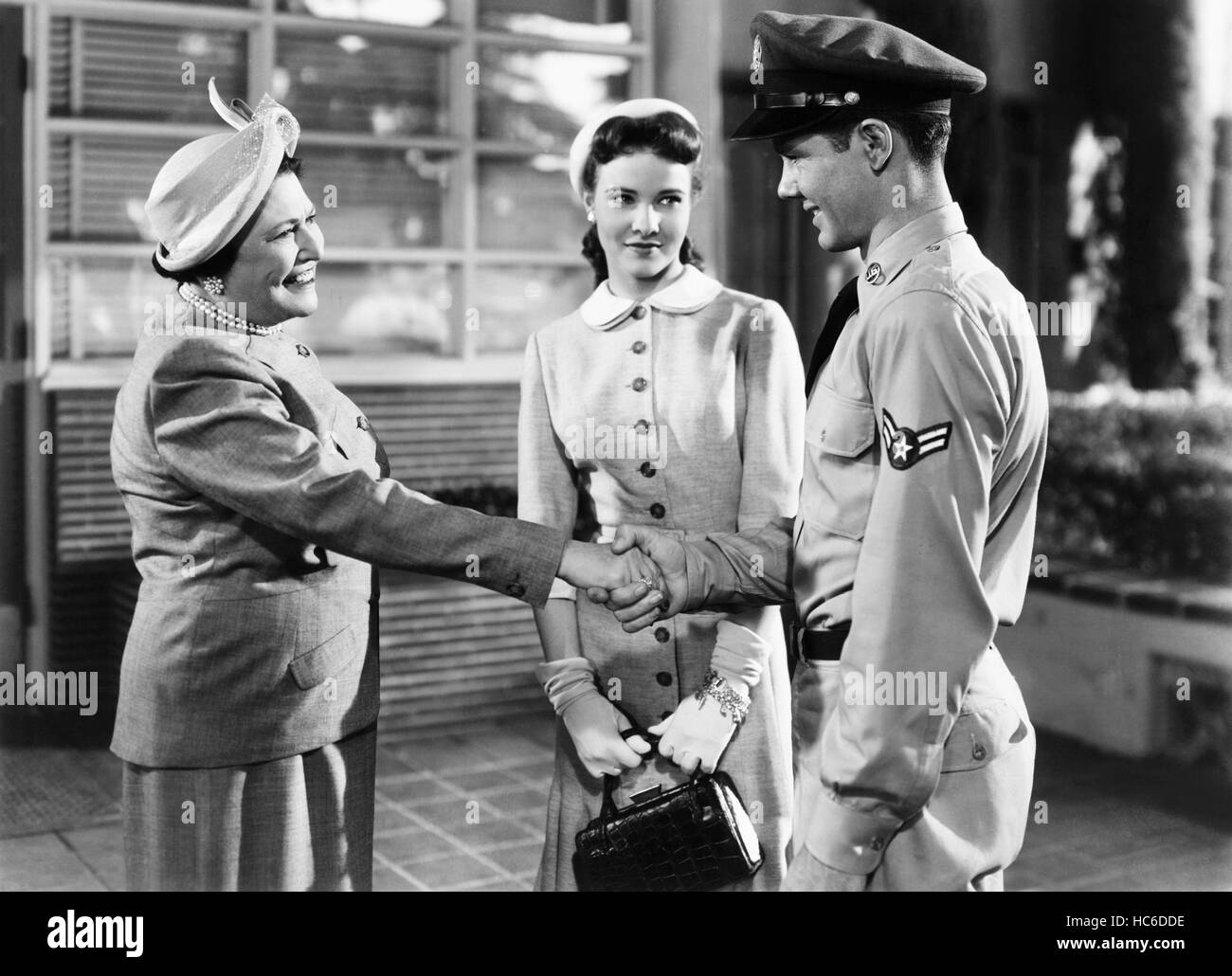 STARLIFT, from left: Louella Parsons, Janice Rule, Ron Hagerthy, 1951 ...
