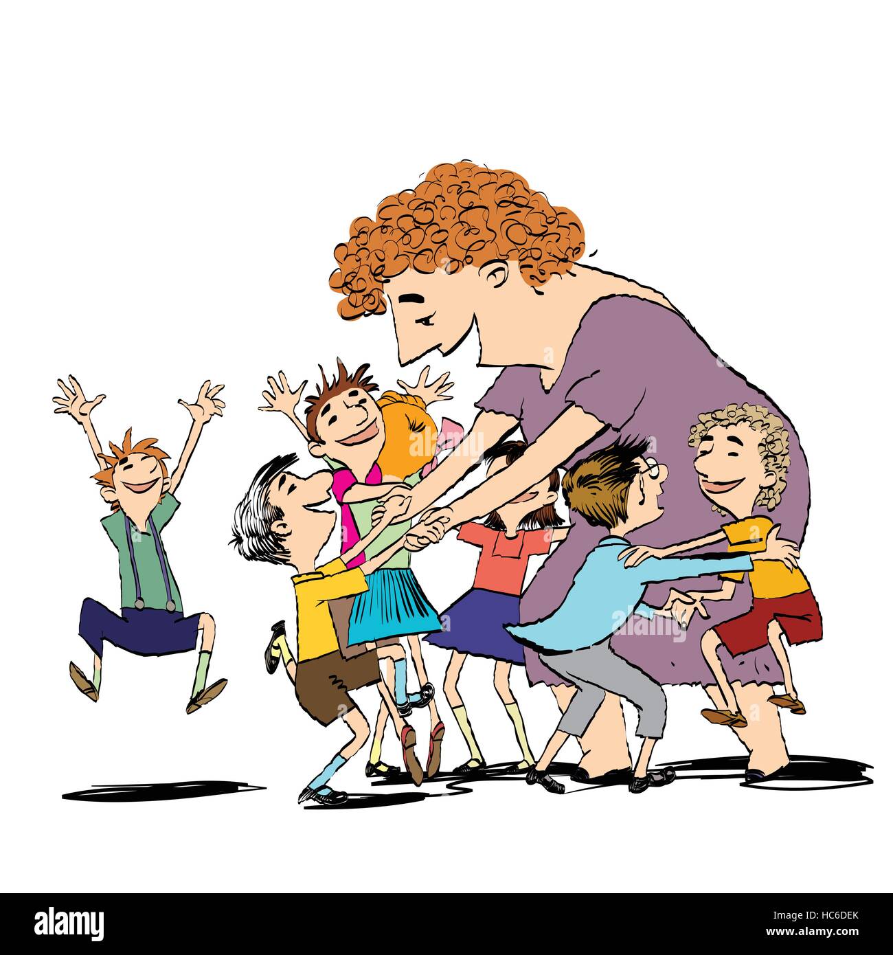 Emotions of children Cut Out Stock Images & Pictures - Alamy