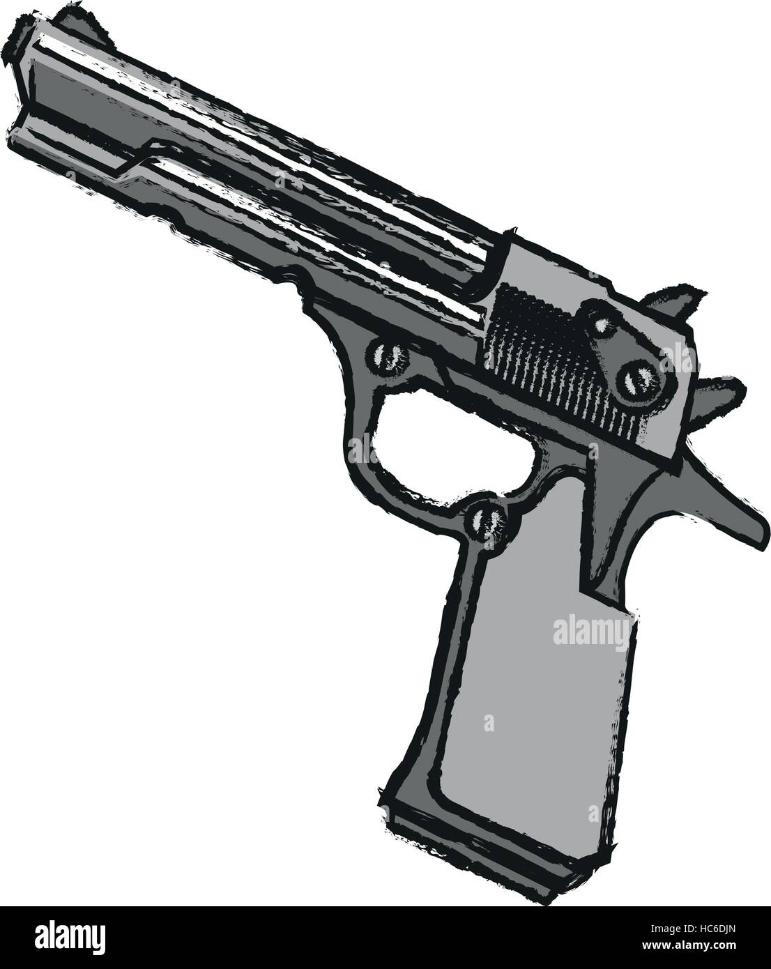 Isolated gun design Stock Vector Image & Art - Alamy