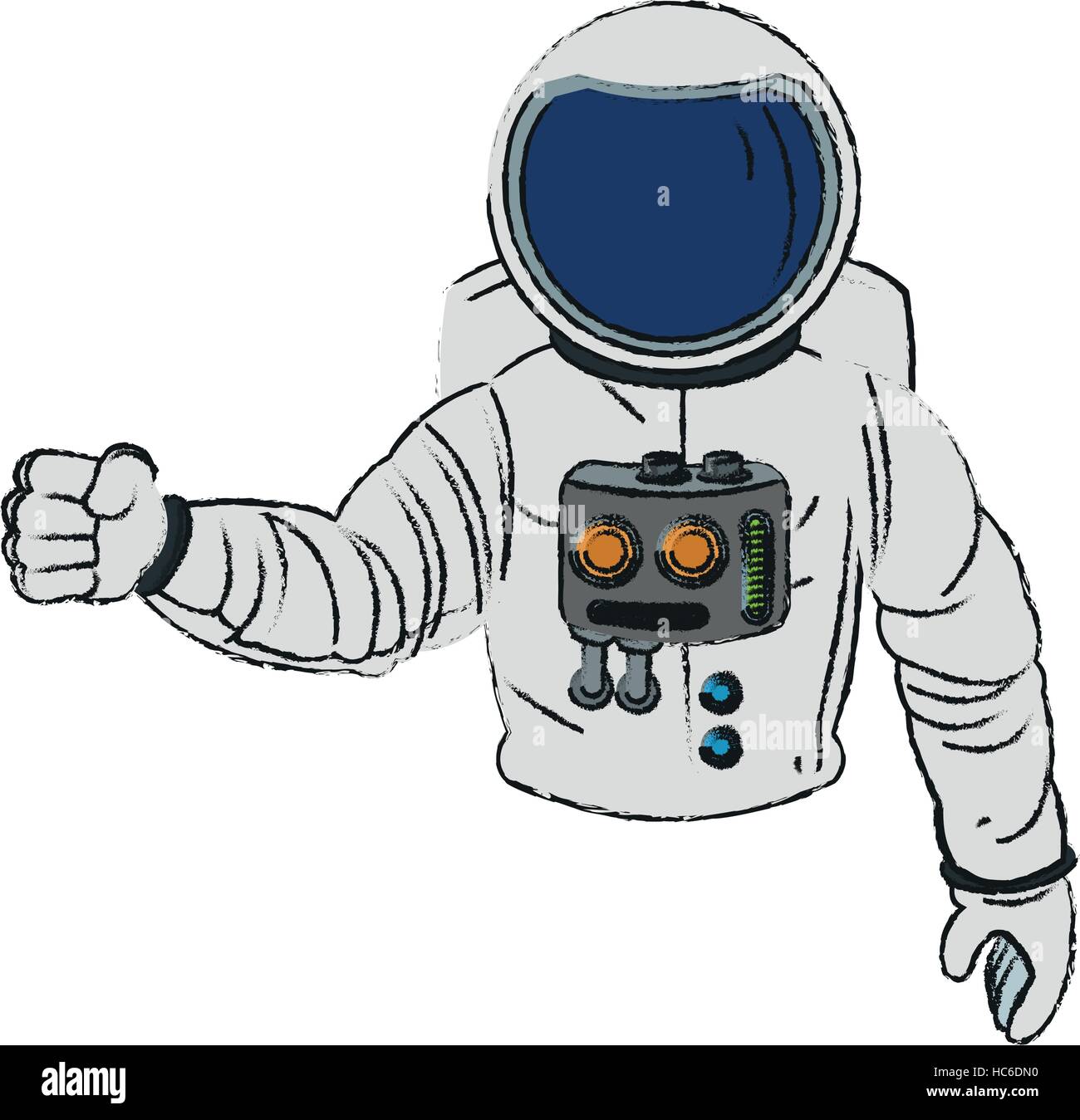 Isolated astronaut cartoon design Stock Vector Image & Art - Alamy