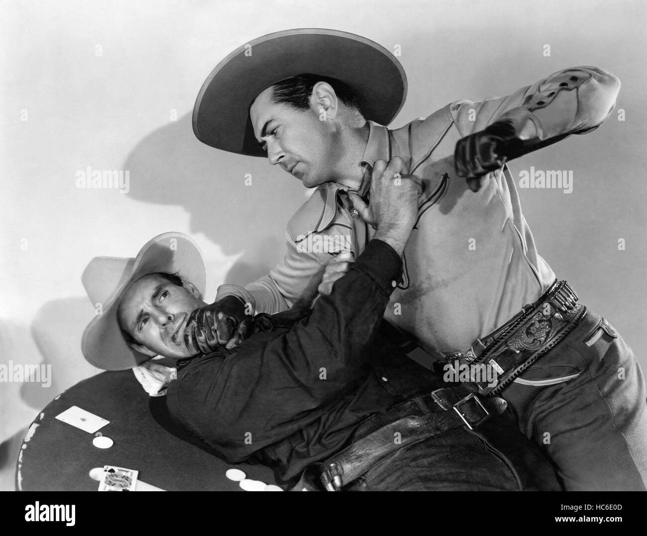 STAGECOACH BUCKAROO, from left: Kermit Maynard, Johnny Mack Brown, 1942 ...