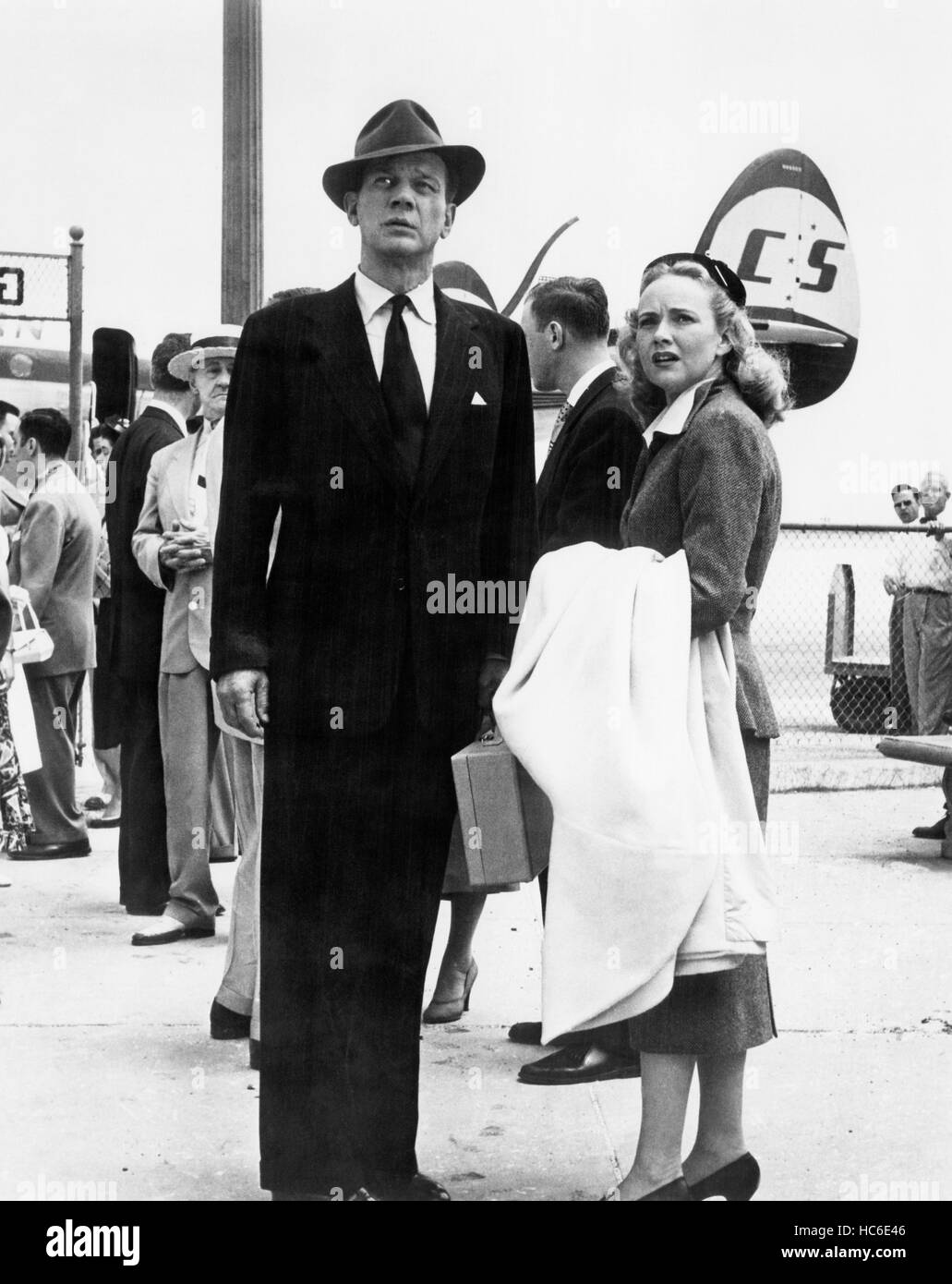 THE STEEL TRAP, Joseph Cotten, Teresa Wright, 1952 Stock Photo - Alamy
