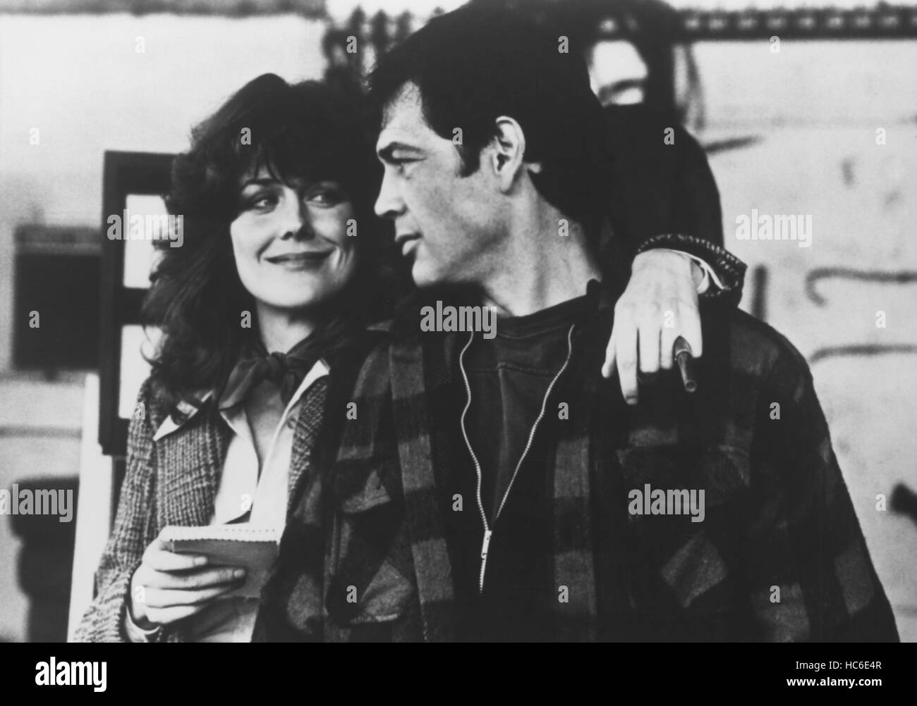 STUNTS, from left, Fiona Lewis, Robert Forster, 1977 Stock Photo - Alamy
