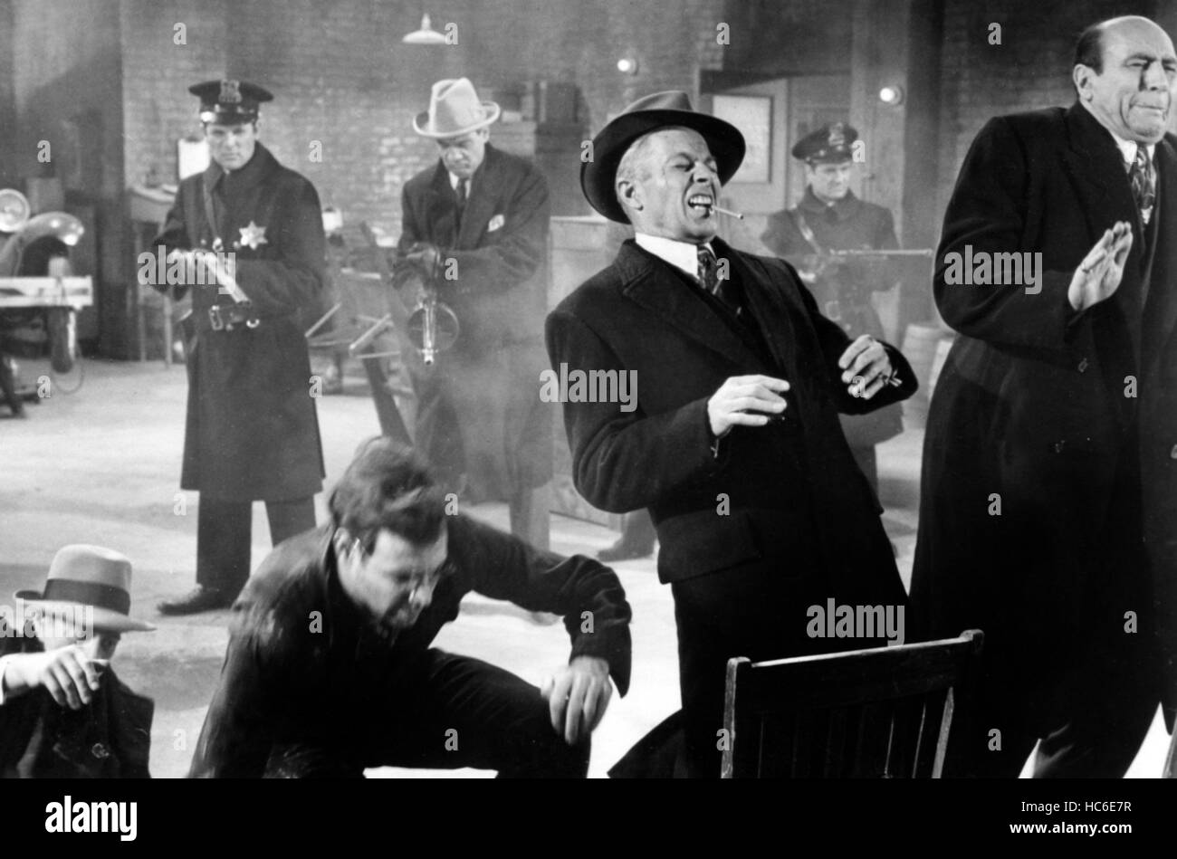 THE ST. VALENTINE'S DAY MASSACRE, rear l-r: Ron Gans, Rico Cattani ...