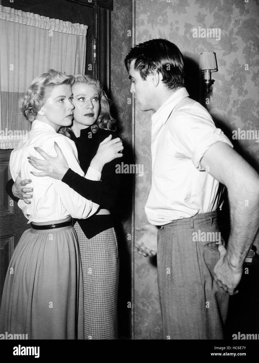 STORM WARNING, from left: Doris Day, Ginger Rogers, Steve Cochran, 1951 ...