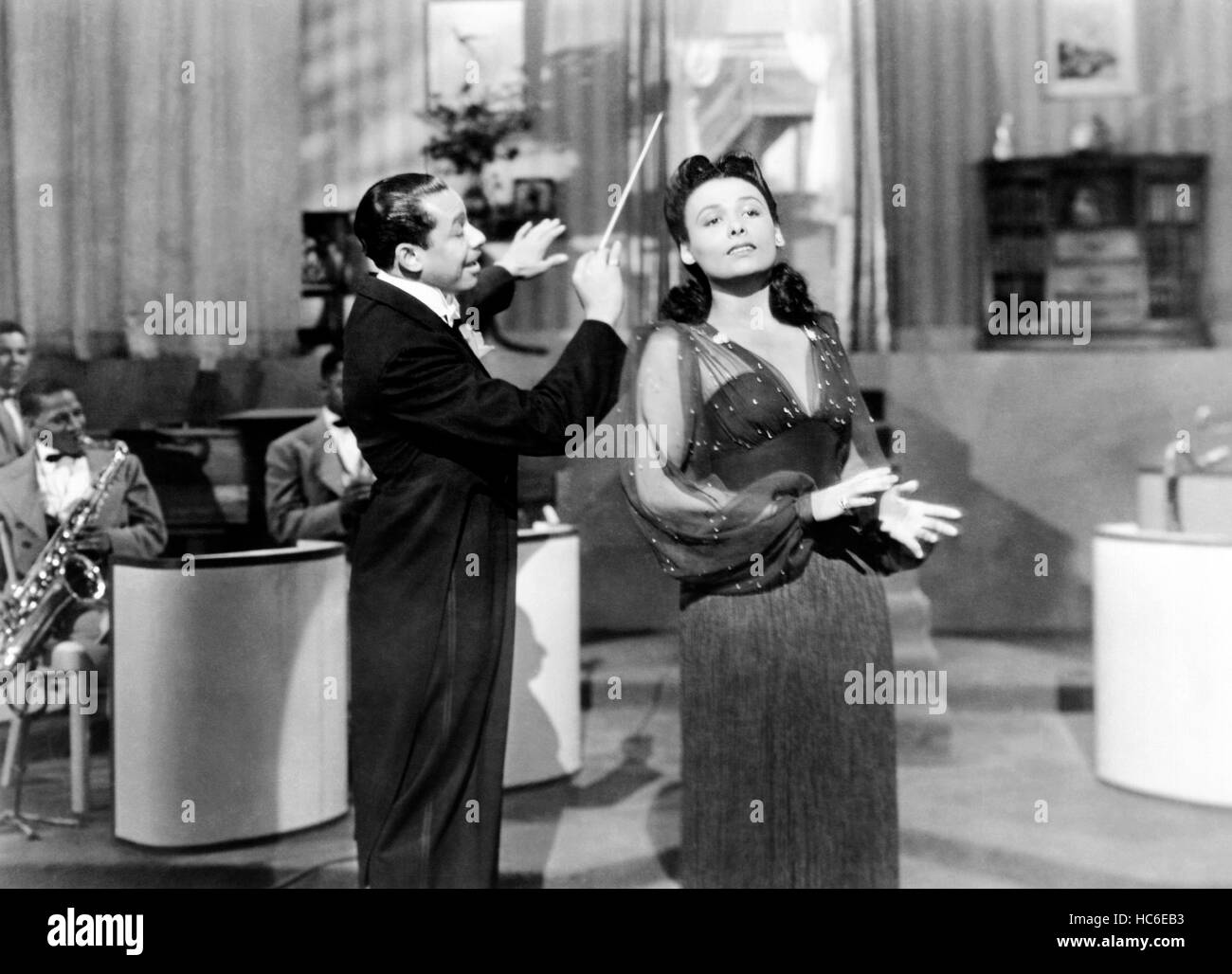 STORMY WEATHER, from left, Cab Calloway, Lena Horne, 1943, TM ...