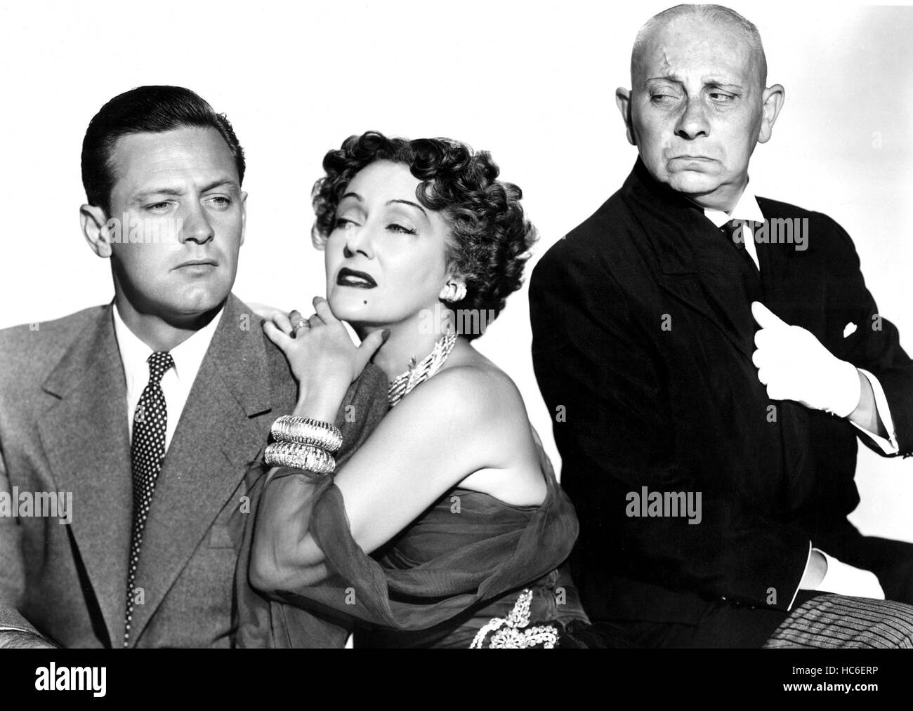 SUNSET BOULEVARD, William Holden, Gloria Swanson, Erich von Stroheim ...
