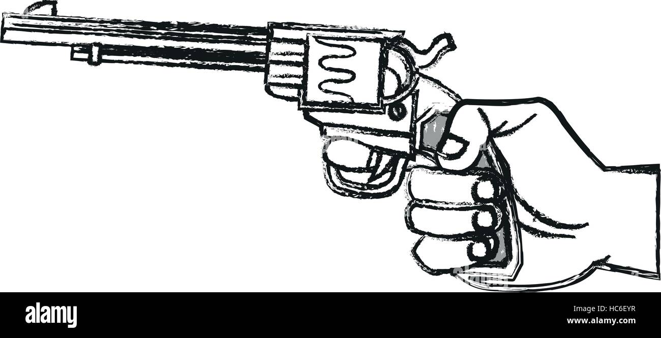 Isolated gun design Stock Vector Image & Art - Alamy