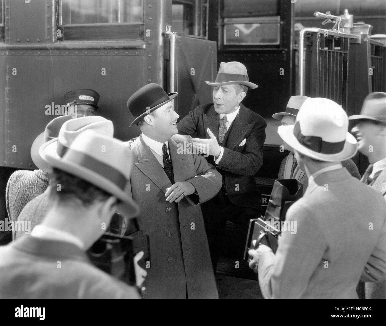 A SUCCESSFUL CALAMITY, from left: Hale Hamilton, George Arliss, 1932 ...