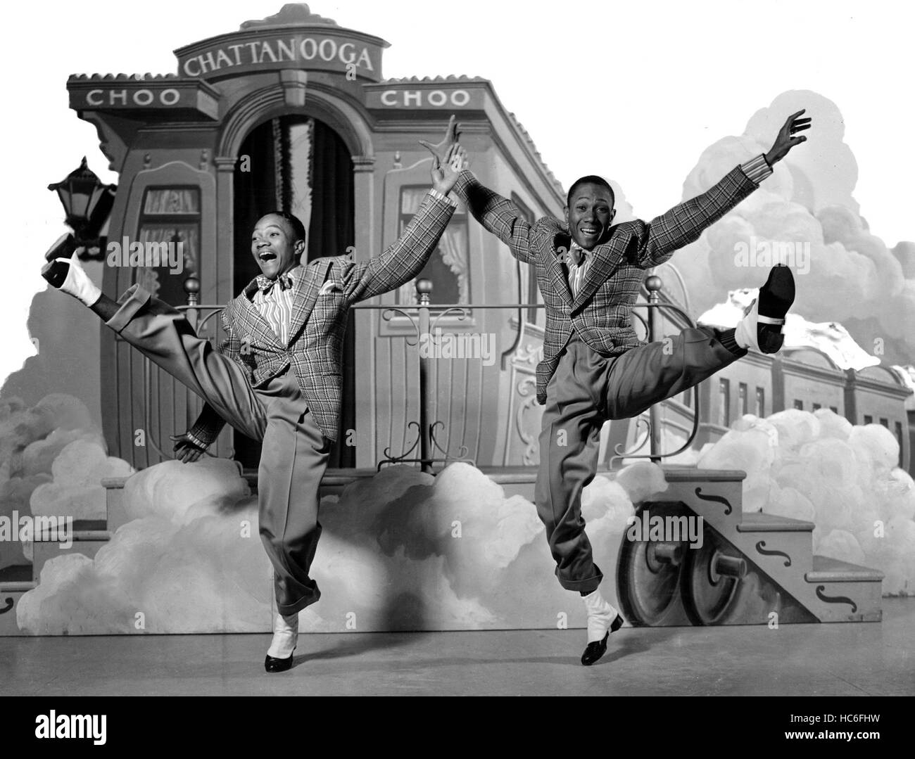 SUN VALLEY SERENDADE, Harold Nicholas, Fayard Nicholas [The Nicholas ...