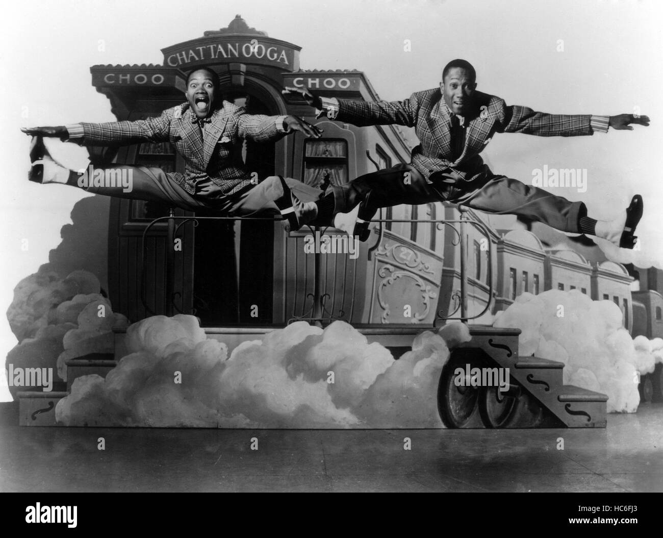 SUN VALLEY SERENDADE, Harold Nicholas, Fayard Nicholas [The Nicholas ...