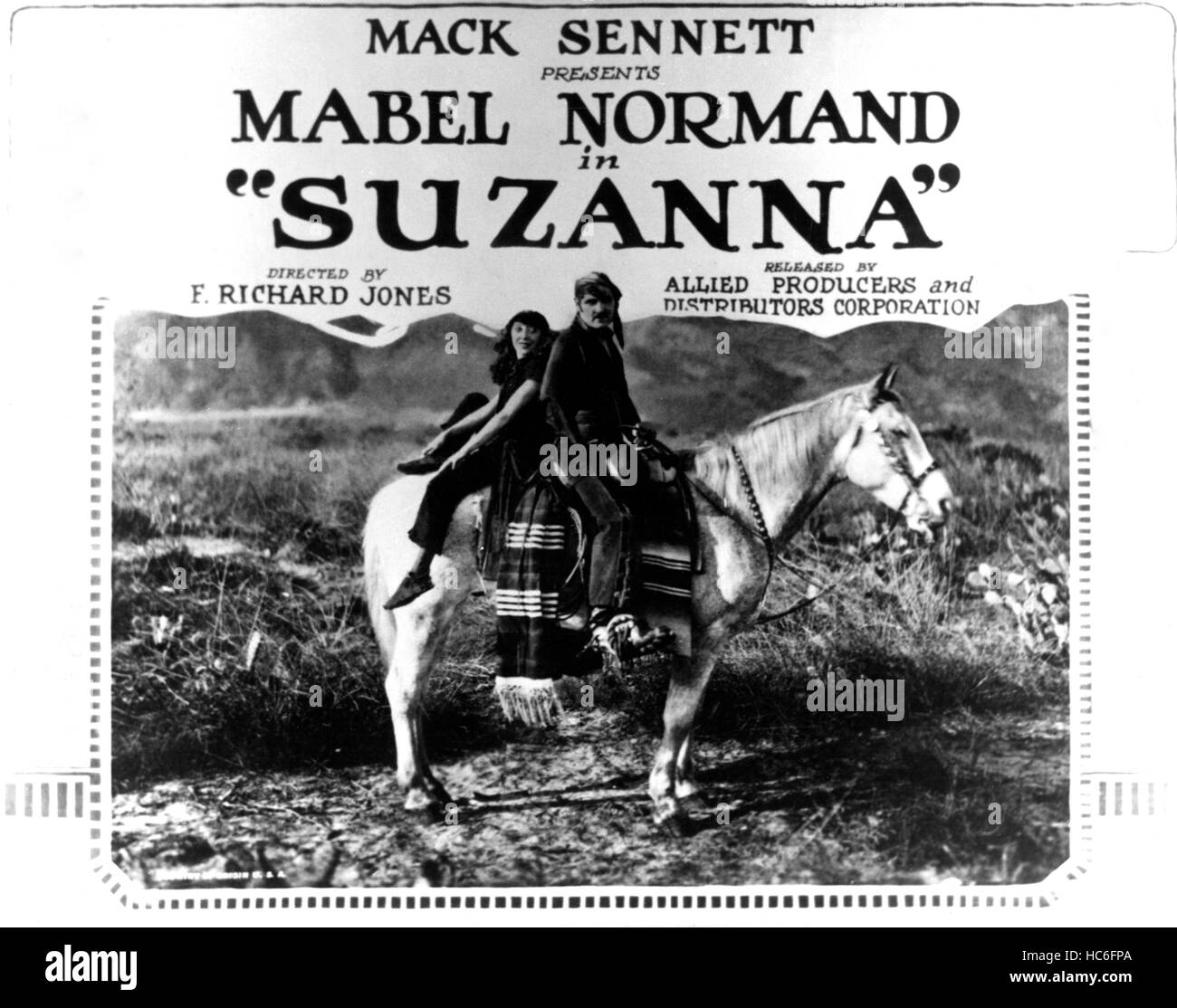 SUZANNA, Mabel Normand, 1923 Stock Photo - Alamy
