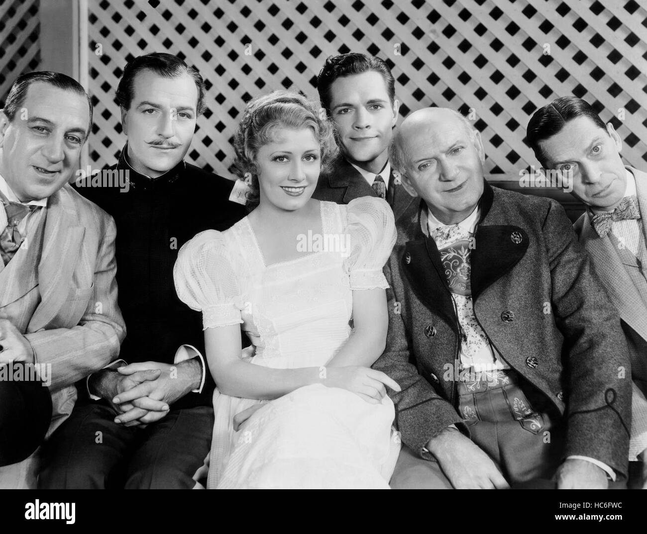SWEET ADELINE, Hugh Herbert, Louis Calhern, Irene Dunne, Donald Woods ...