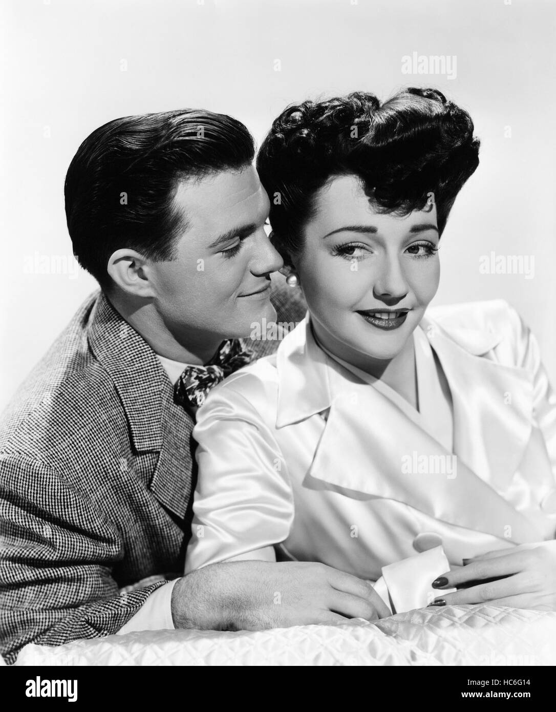 SWEET AND LOW-DOWN, from left, James Cardwell, Lynn Bari, 1944, ©20th ...