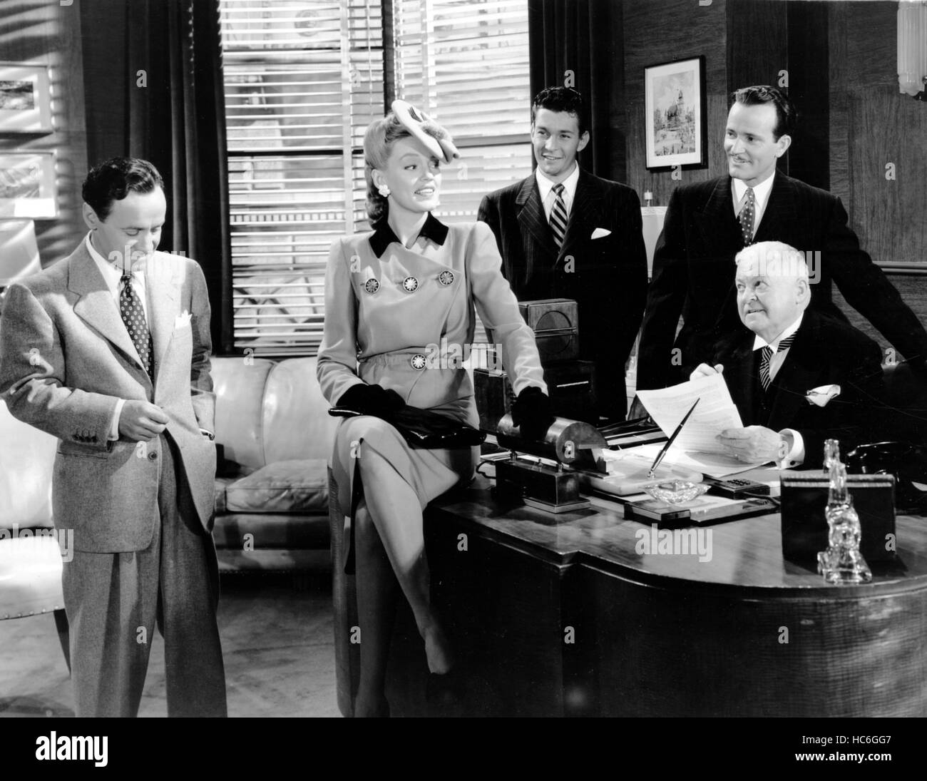 SWING HOSTESS, center: Betty Brodel, 1944 Stock Photo - Alamy