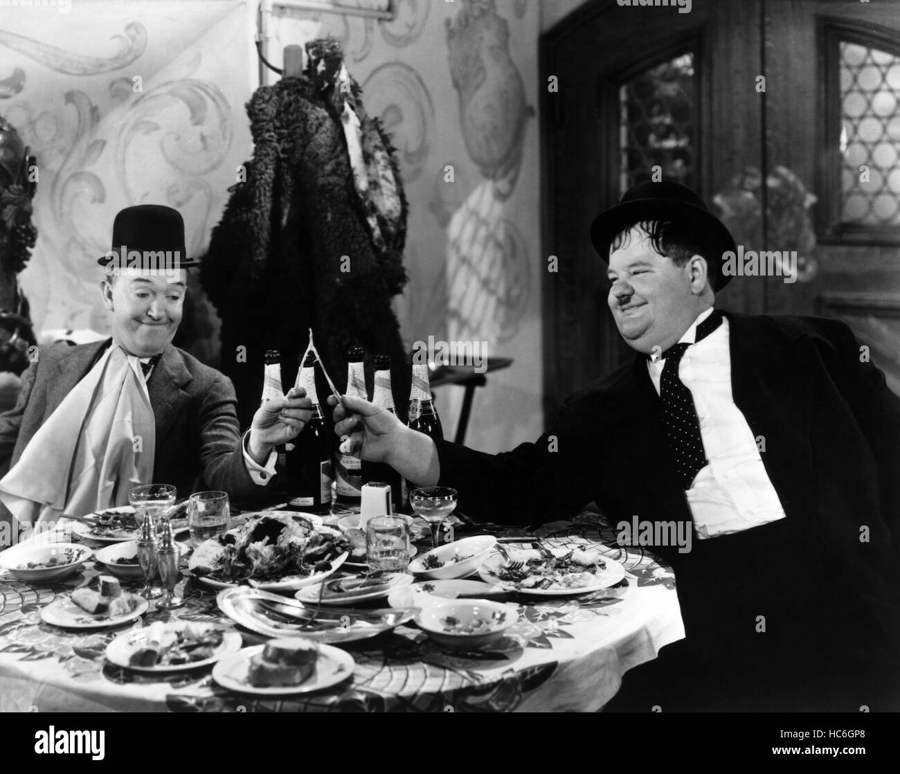 SWISS MISS, Stan Laurel, Oliver Hardy, Della Lind, 1938 Stock Photo - Alamy