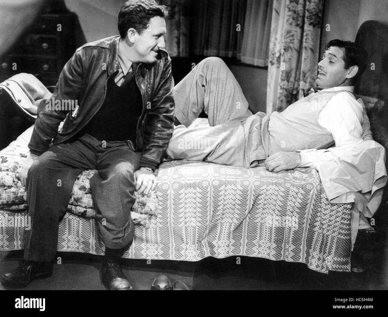 TEST PILOT, Spencer Tracy, Clark Gable, 1938 Stock Photo - Alamy