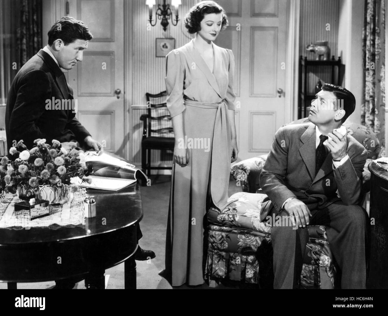 TEST PILOT, Spencer Tracy, Myrna Loy, Clark Gable, 1938 Stock Photo - Alamy