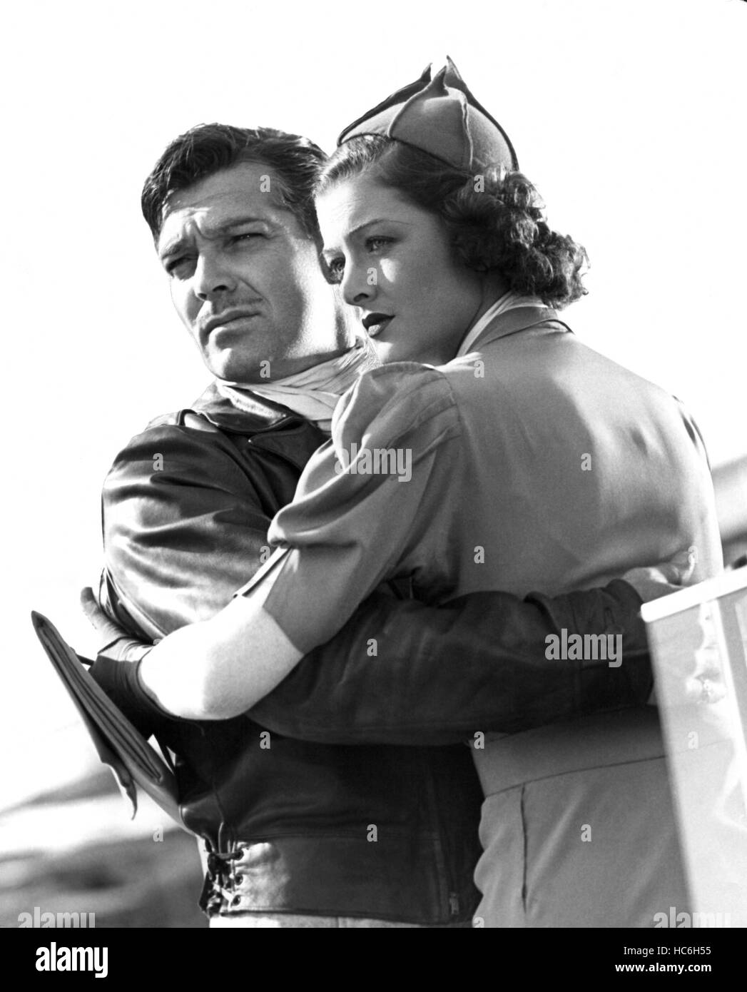 TEST PILOT, Clark Gable, Myrna Loy, 1938 Stock Photo - Alamy