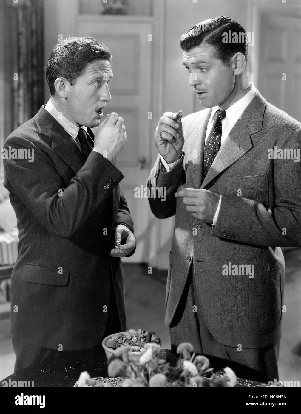 TEST PILOT, Spencer Tracy, Clark Gable, 1938 Stock Photo - Alamy
