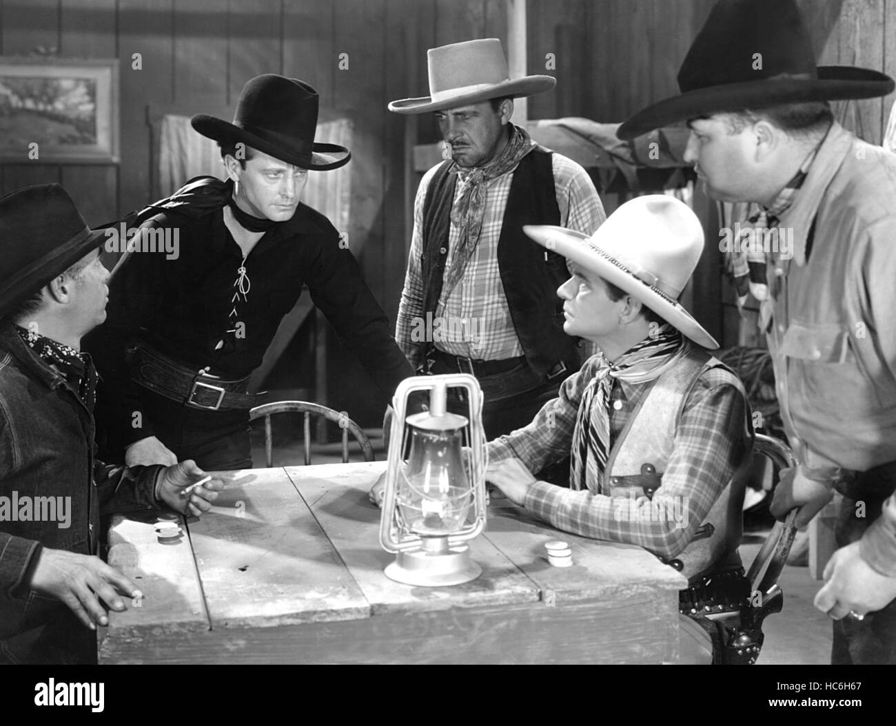 THE TEXAS RAMBLER, first, second, third and fourth from left: Budd ...