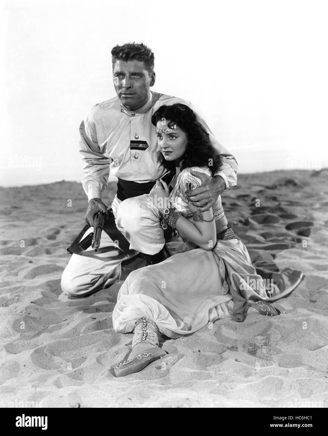 TEN TALL MEN, Burt Lancaster, Jody Lawrance, 1951 Stock Photo - Alamy