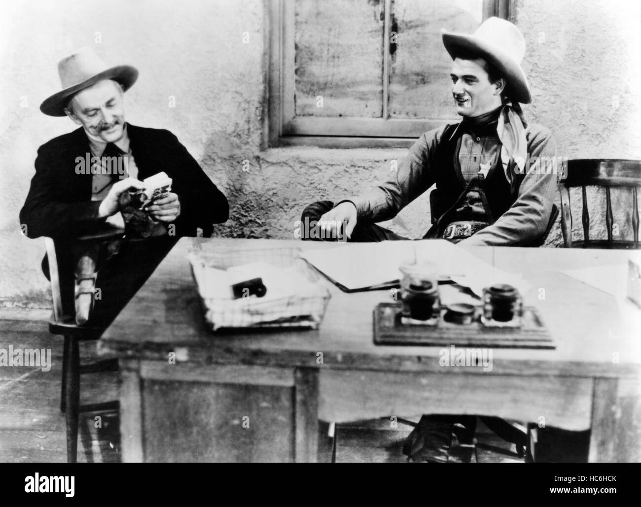 TEXAS TERROR, John Wayne (right), 1935 Stock Photo - Alamy