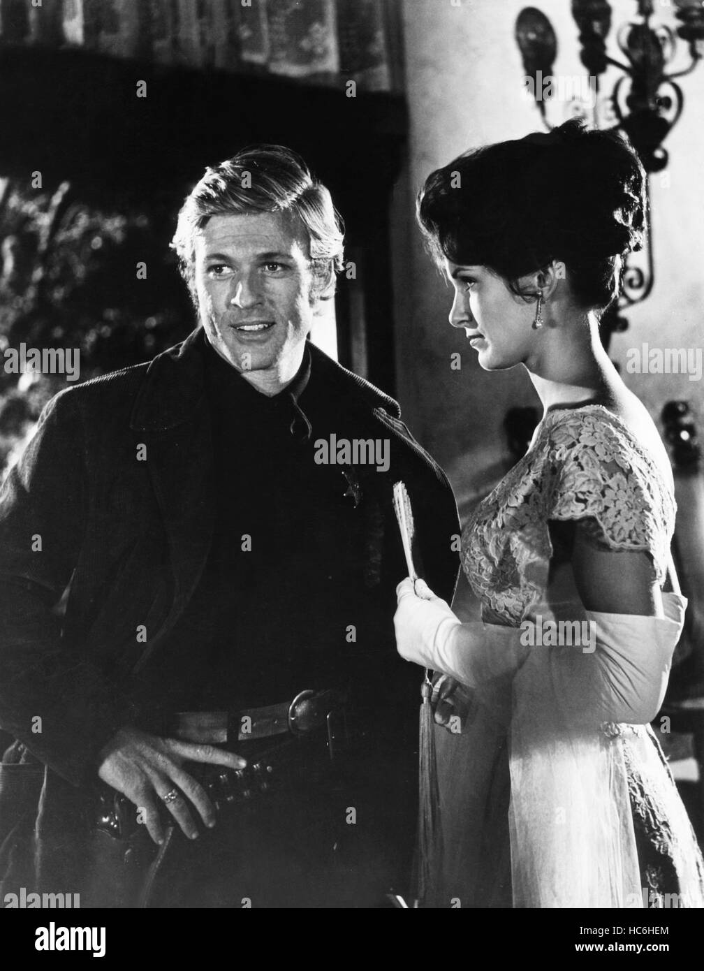 TELL THEM WILLIE BOY IS HERE, from left, Robert Redford, Susan Clark ...