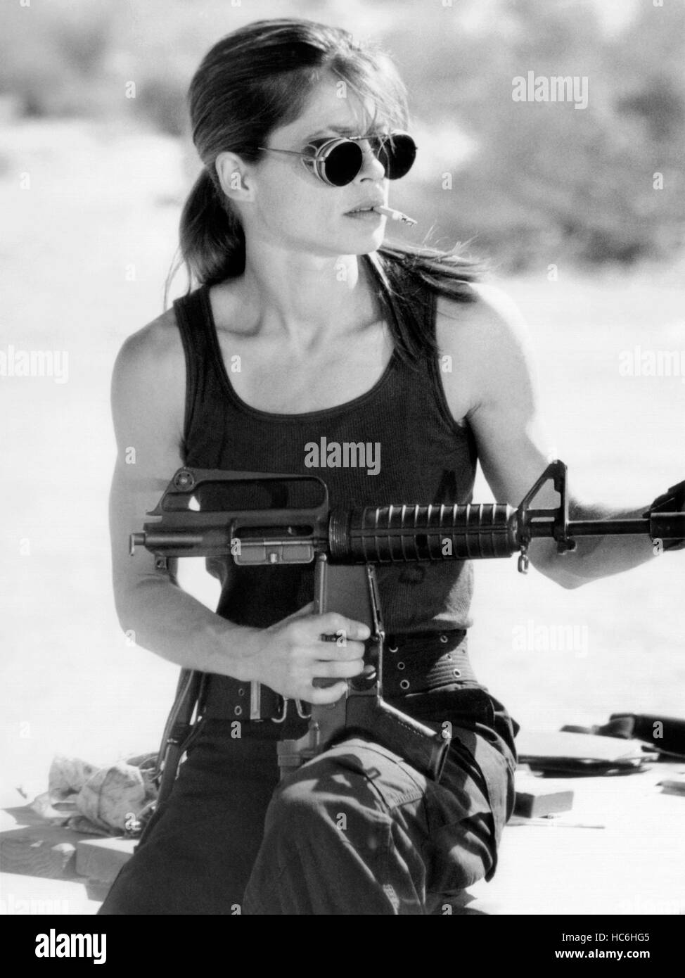 TERMINATOR 2: JUDGEMENT DAY, Linda Hamilton, 1991, ©TriStar/courtesy ...