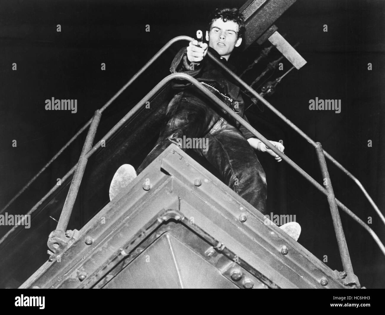 TEENAGE WOLFPACK, Horst Buchholz, 1956 (US release: 1957 Stock Photo ...