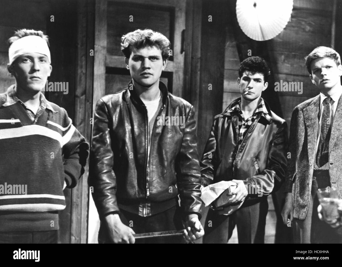 TEENAGE WOLFPACK, Christian Doermer (far right), 1956 (US release: 1957 ...
