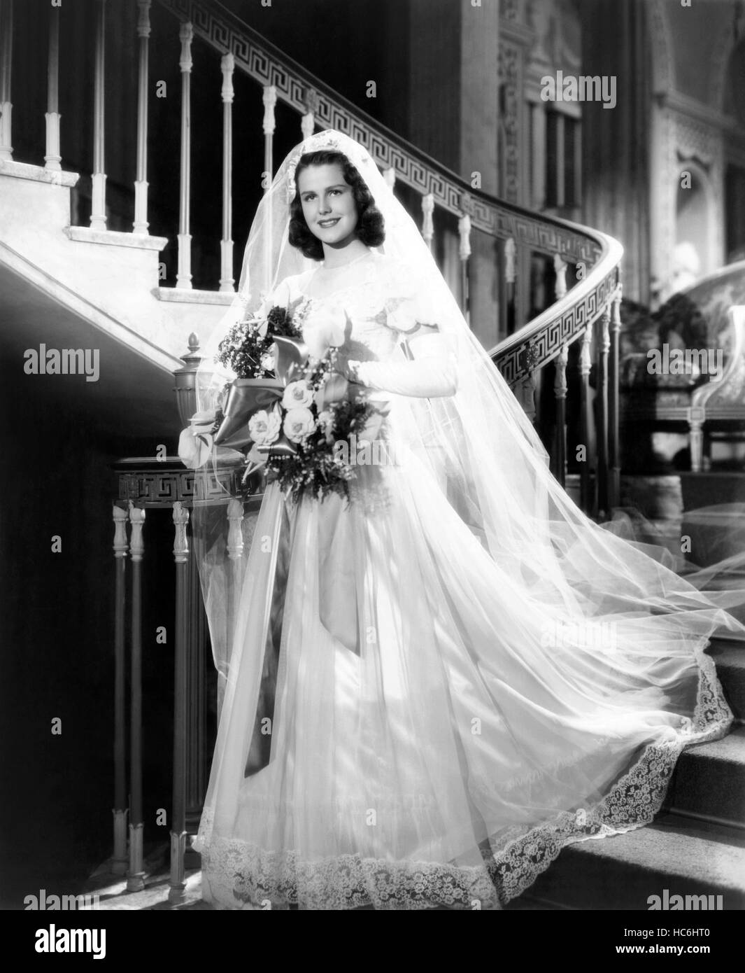THEY ALL KISSED THE BRIDE, Helen Parrish, 1942 Stock Photo - Alamy