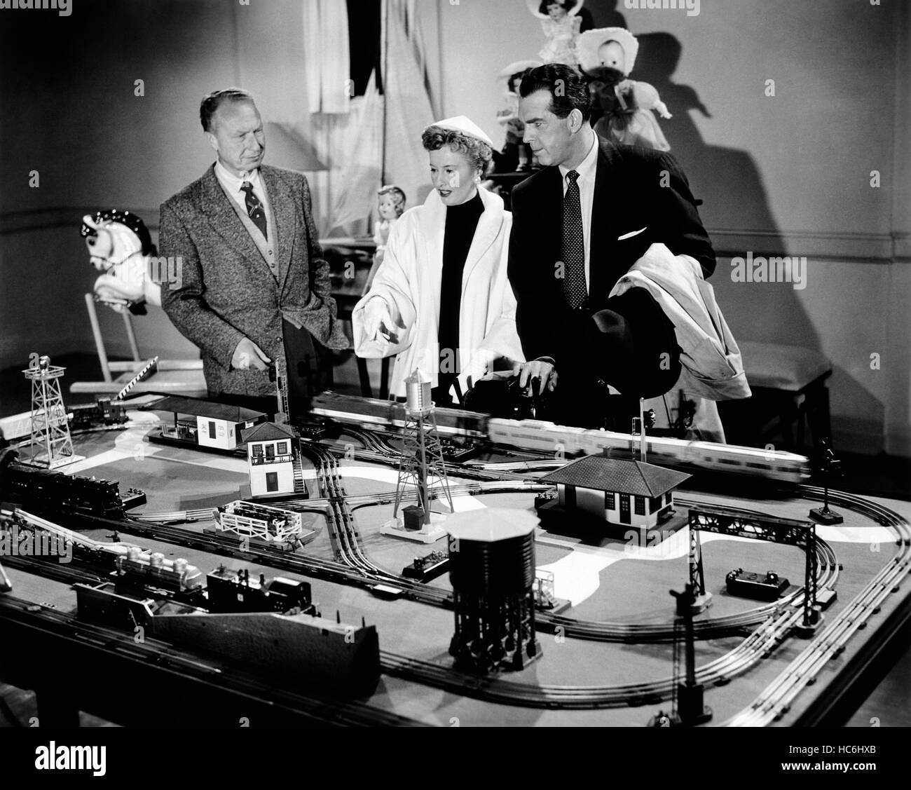 THERE'S ALWAYS TOMORROW, from left: director Douglas Sirk, Barbara ...